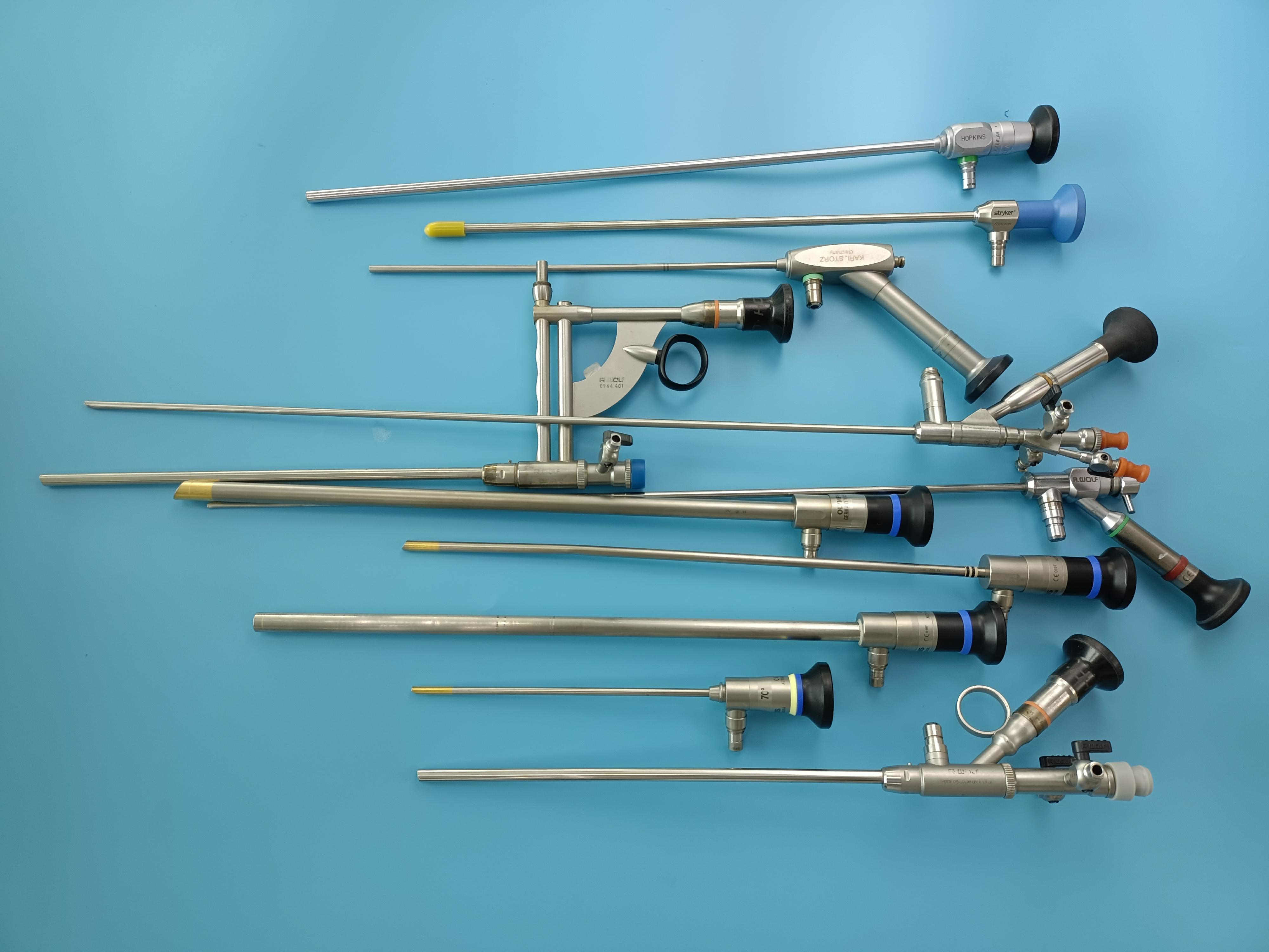 Service de réparation d' endoscopes rigides pour Olympus Storz Stryker Wolf
